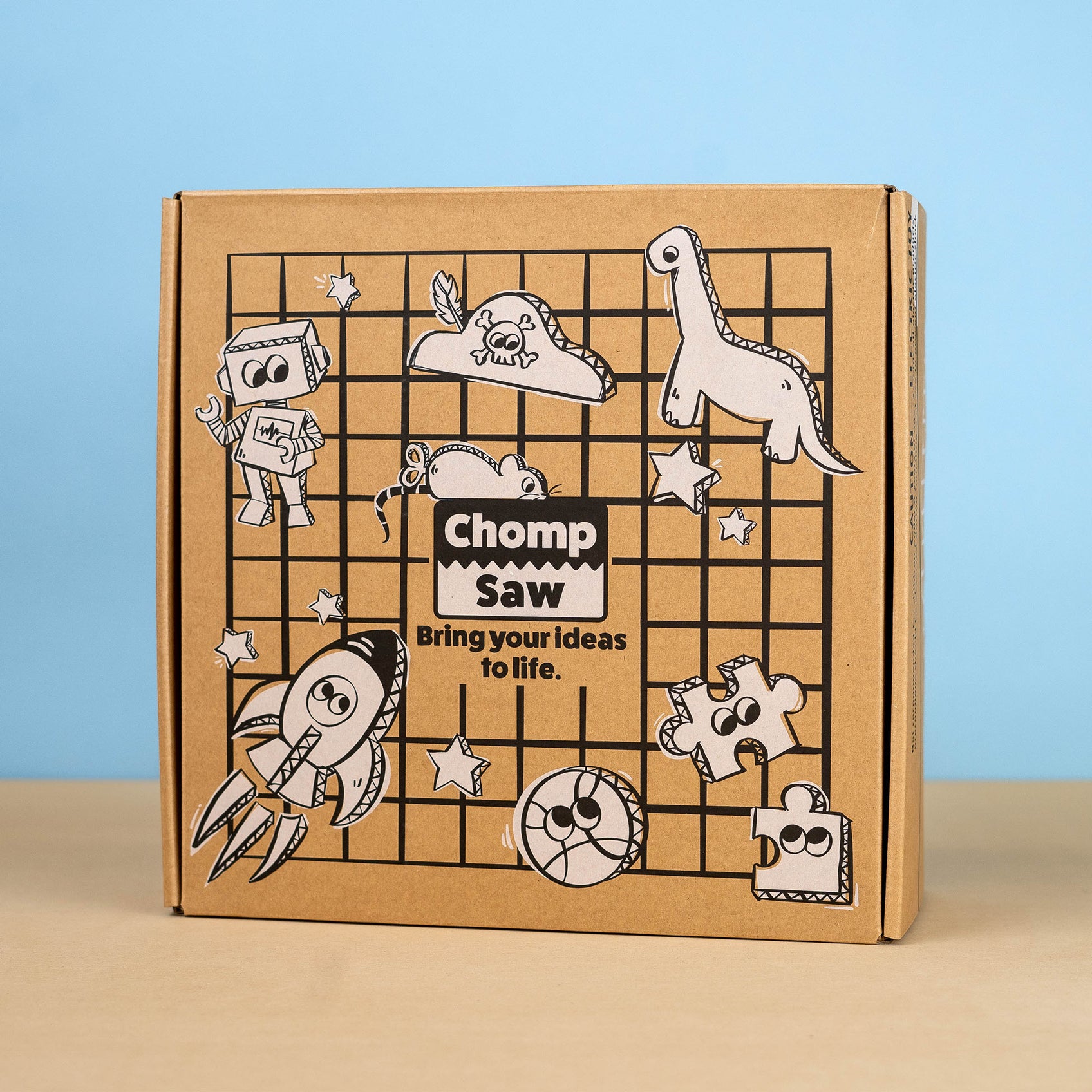 Chompshop: A Kid-Safe Power Tool For Cutting Cardboard!