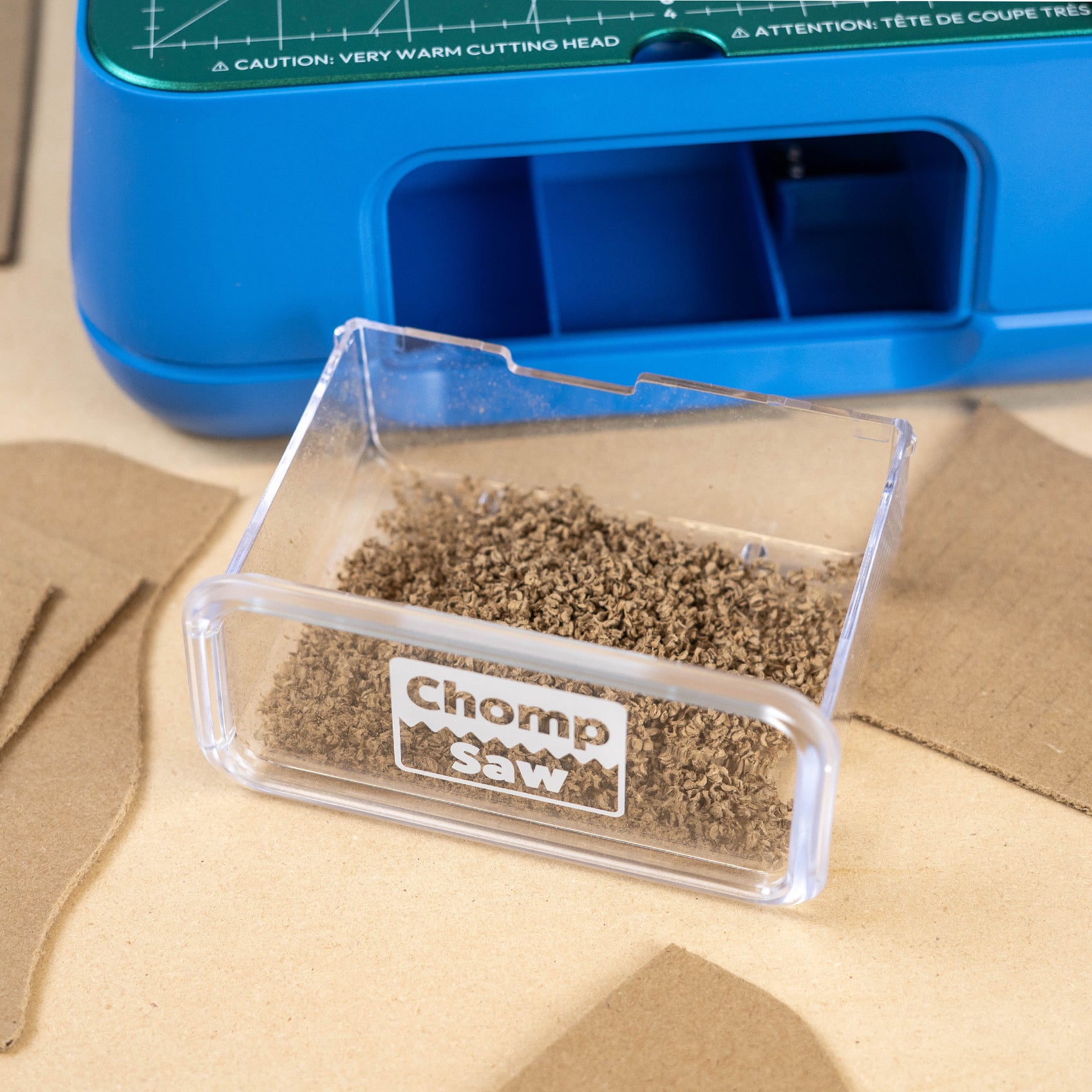 Chompshop: A Kid-Safe Power Tool For Cutting Cardboard!